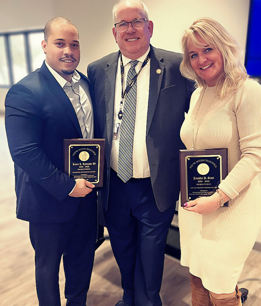 Jennifer Scott & Kevin Littlejohn Recognized